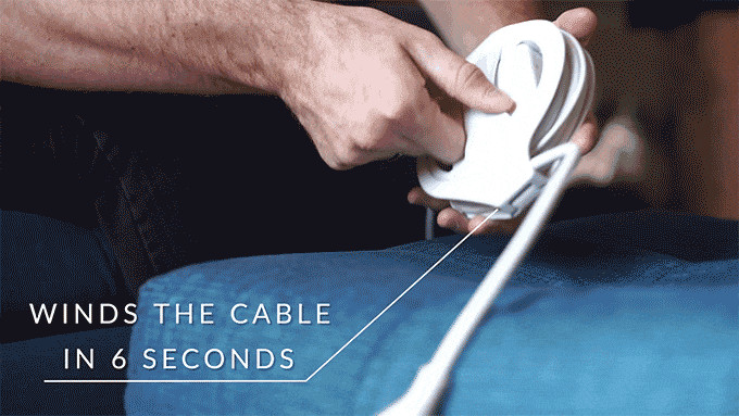 The Side Winder: Wind your charger with ease | Indiegogo