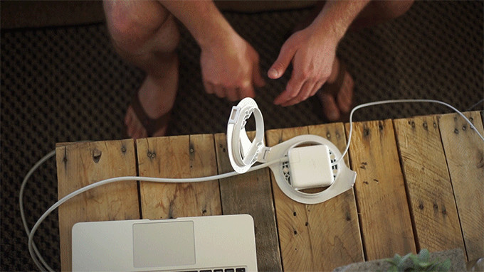 The Side Winder: Wind your charger with ease | Indiegogo