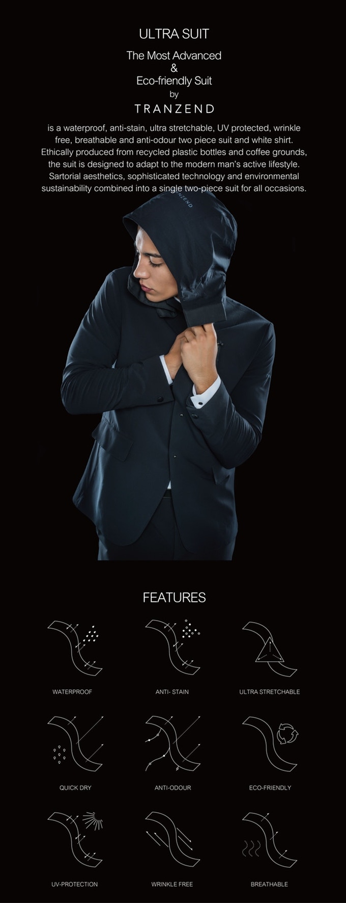 Ultra Suit - The Most Advanced & Eco-friendly Suit | Indiegogo