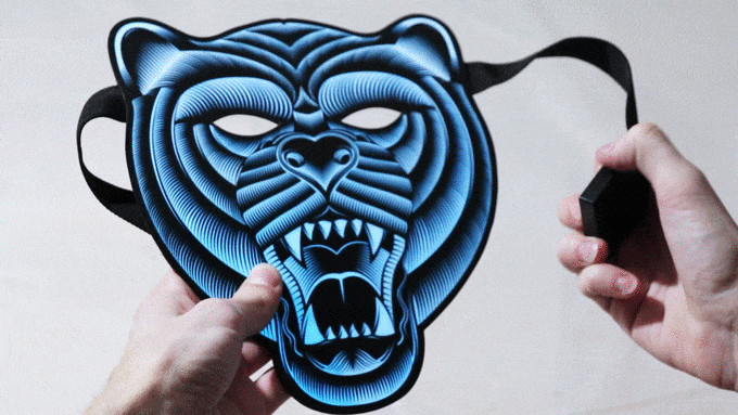 The Sound Reactive LED Mask | Indiegogo