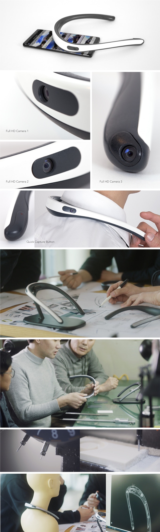 FITT360 The First 360 Neckband Wearable Camera | Indiegogo