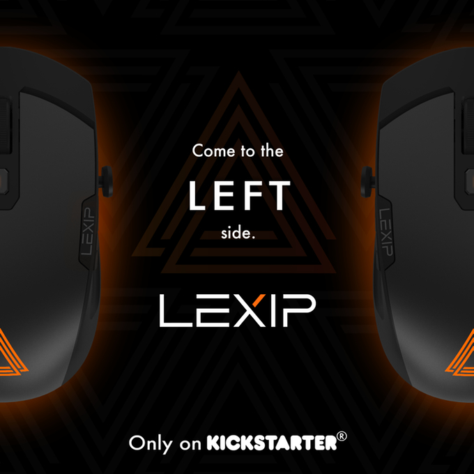 Lexip: Innovative Gaming Mouse with 2 joysticks | Indiegogo
