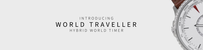 Travel Watch - 24 Time Zones On A World Timer | Indiegogo