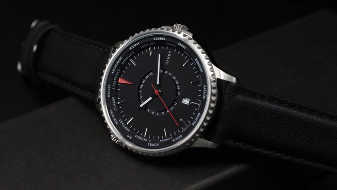 Travel Watch - 24 Time Zones On A World Timer | Indiegogo