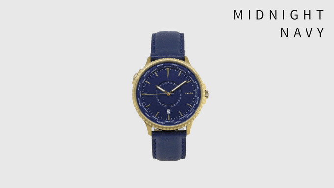 Travel Watch - 24 Time Zones On A World Timer | Indiegogo