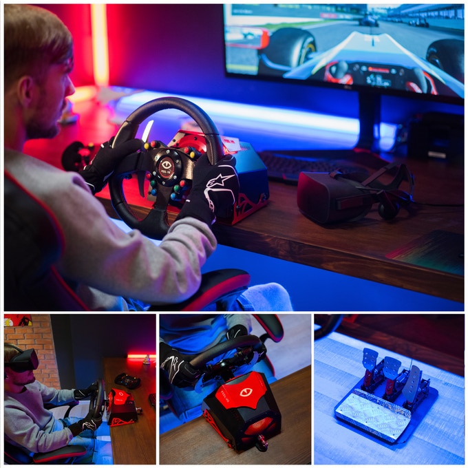 Feel VR: The Affordable Direct Drive Racing Wheel | Indiegogo