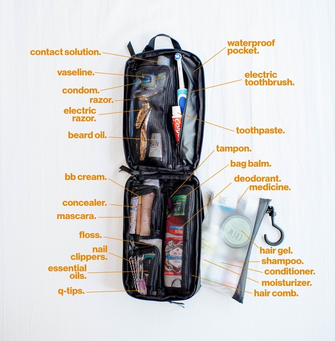 The Best Toiletry Bag For Travel The Explorer PLUS | Indiegogo