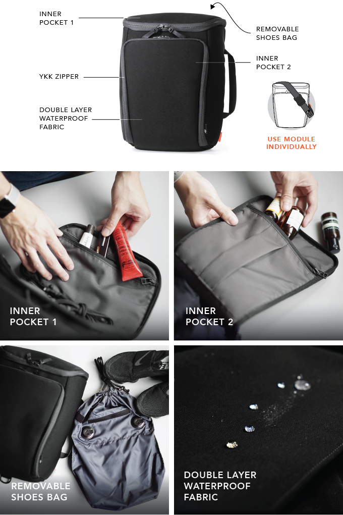 The World's Most Advanced Modular Backpack | Indiegogo