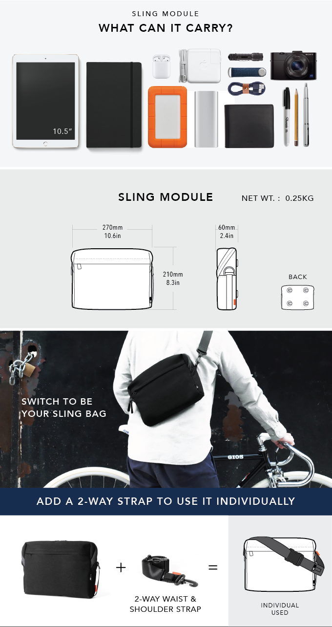 The World's Most Advanced Modular Backpack | Indiegogo