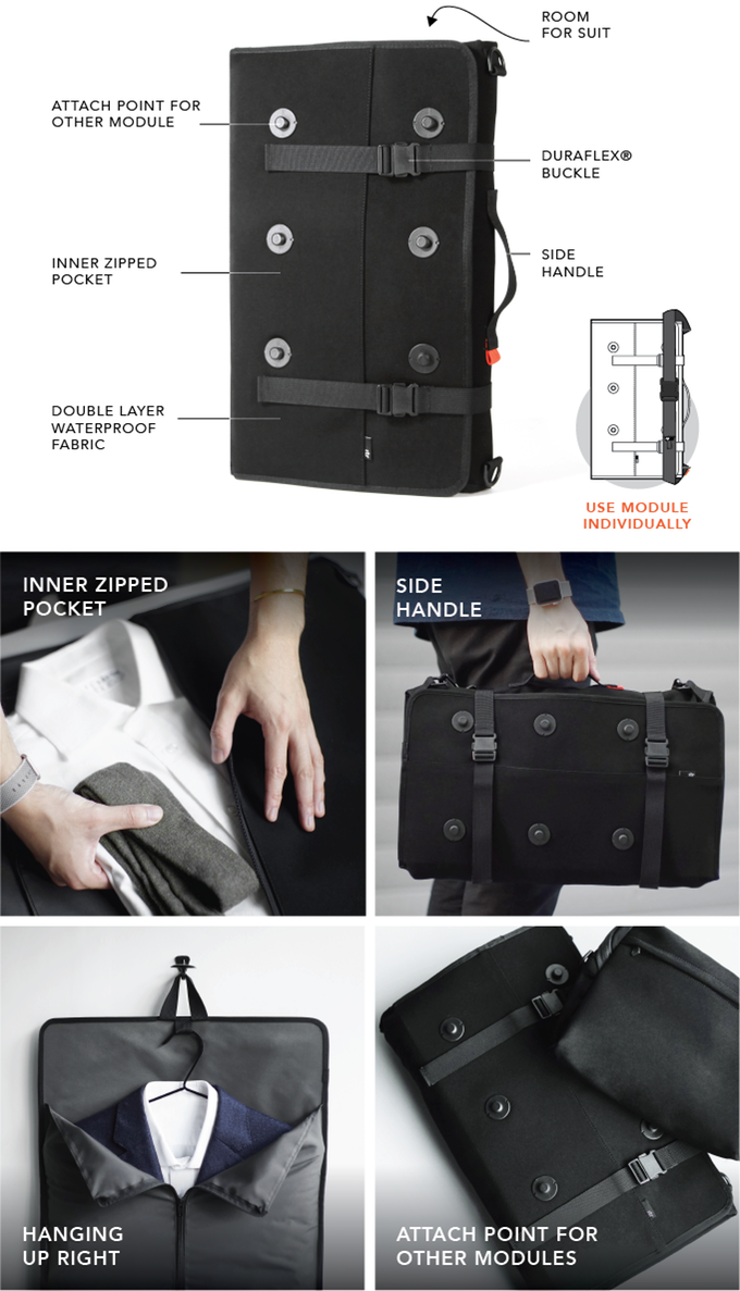 The World's Most Advanced Modular Backpack | Indiegogo