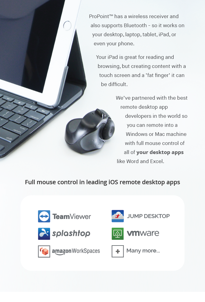 ProPoint Mouse & In-air Presenter. PC, Mac & iPad | Indiegogo