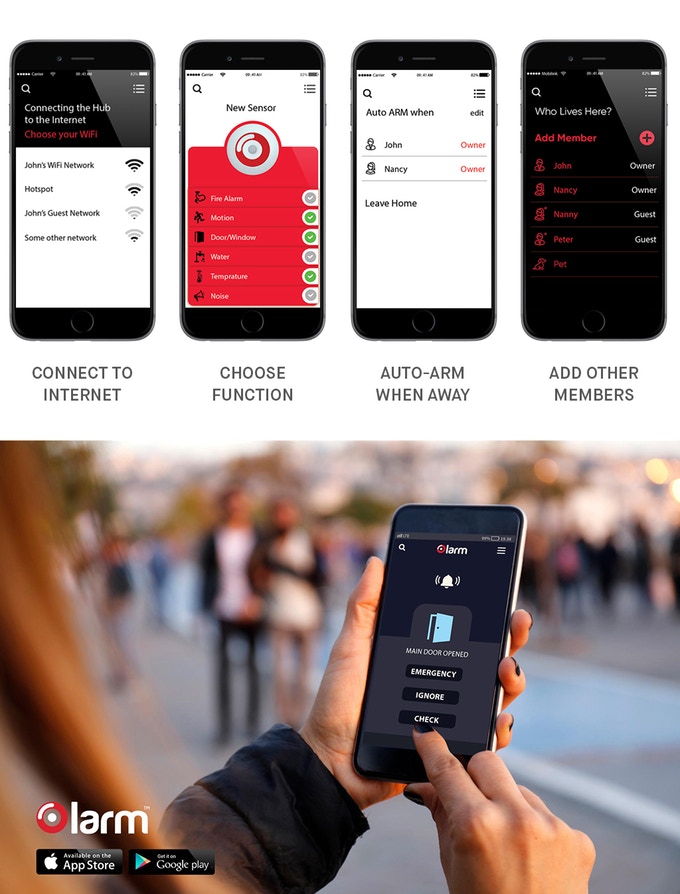Olarm: The Smartest Home Security System | Indiegogo