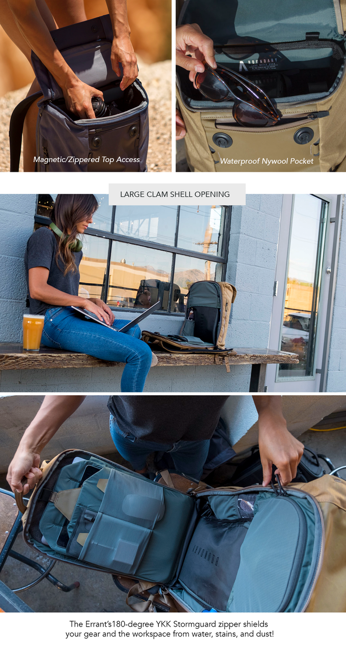 Errant: The Ultimate Everyday Backpack | Indiegogo