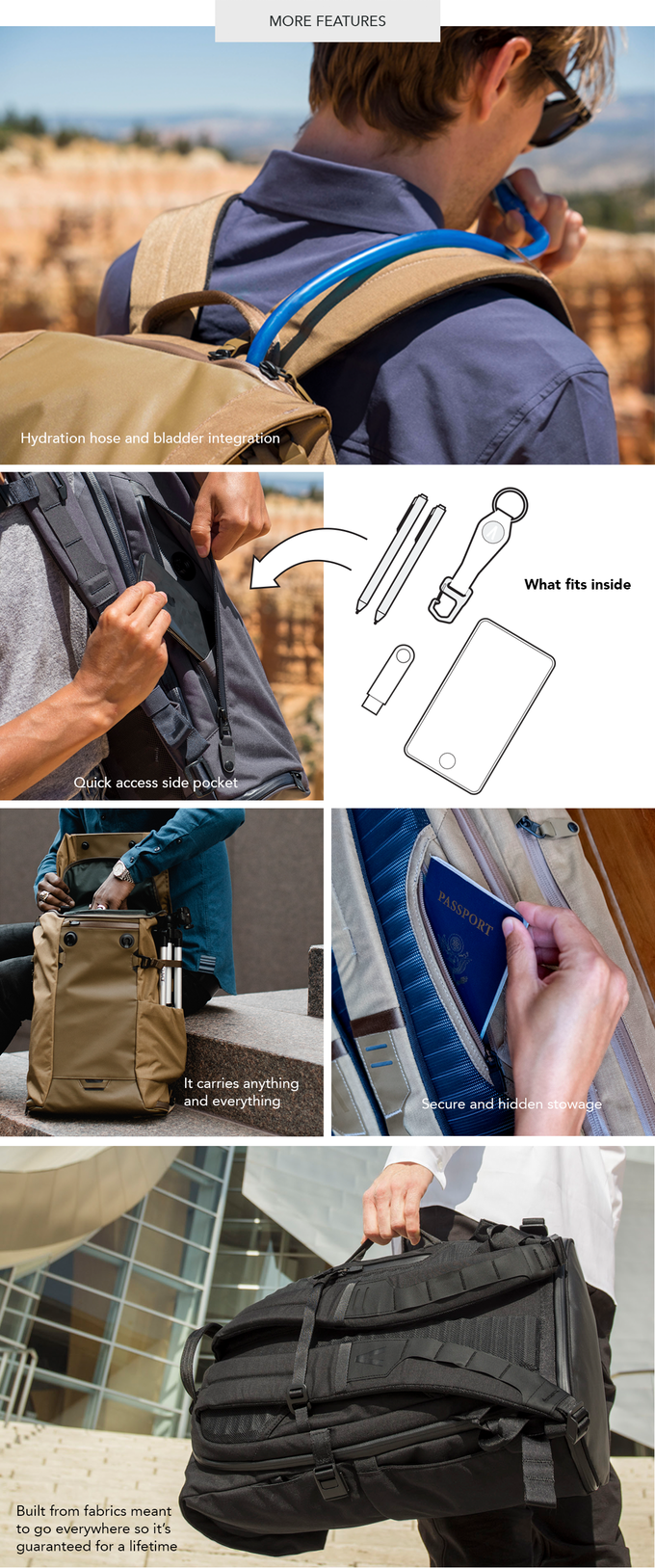 Errant: The Ultimate Everyday Backpack | Indiegogo