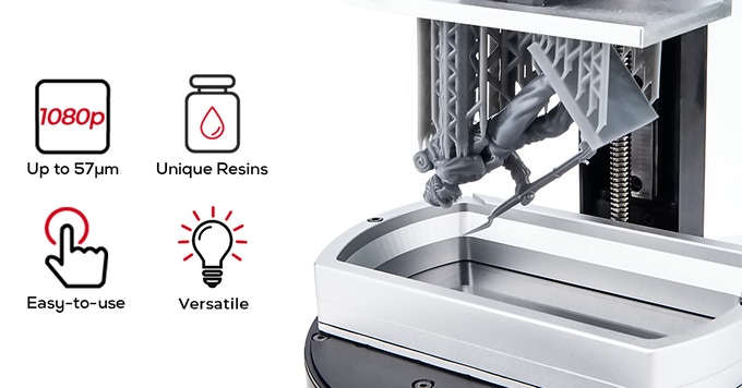SparkMaker FHD-The Most Affordable SLA 3D Printer | Indiegogo