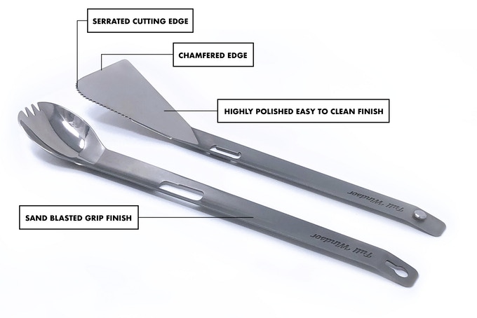 THE SPLITTER : Titanium Multi Utensil | Indiegogo
