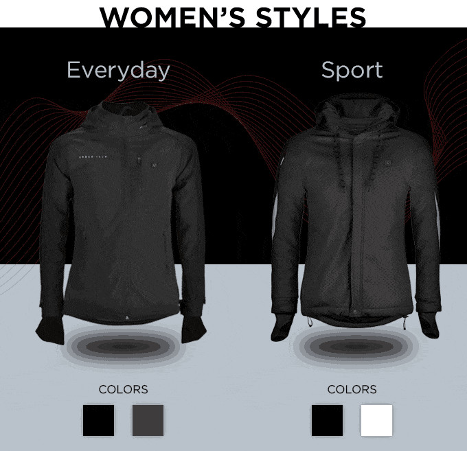 World's First Nano-Tech Heated Jacket: Urban Tech | Indiegogo