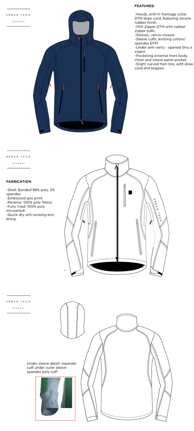 World's First Nano-Tech Heated Jacket: Urban Tech | Indiegogo