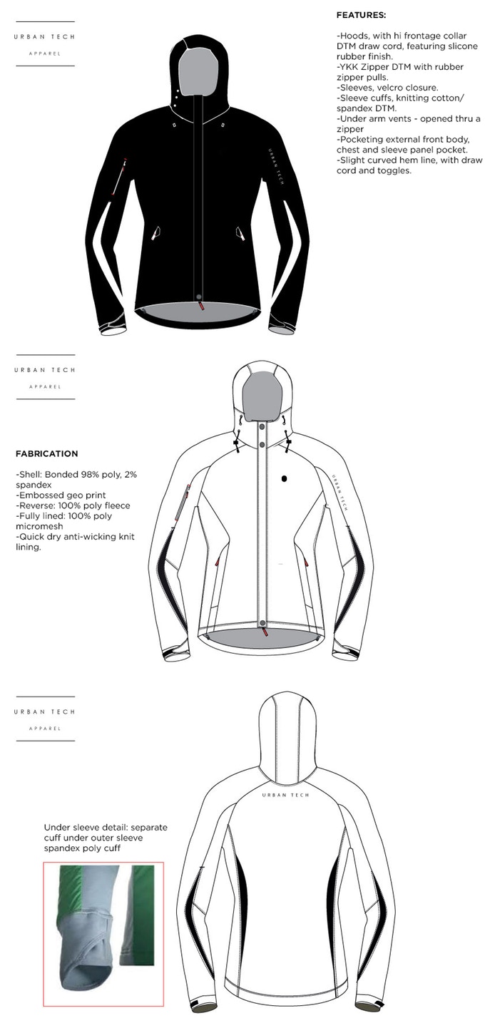 World's First Nano-Tech Heated Jacket: Urban Tech | Indiegogo