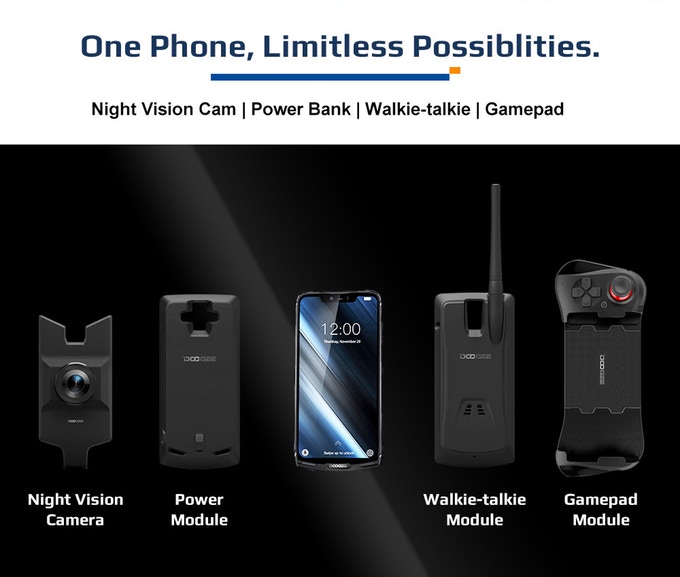 Doogee S90 - Super Flagship Modular Rugged Phone | Indiegogo