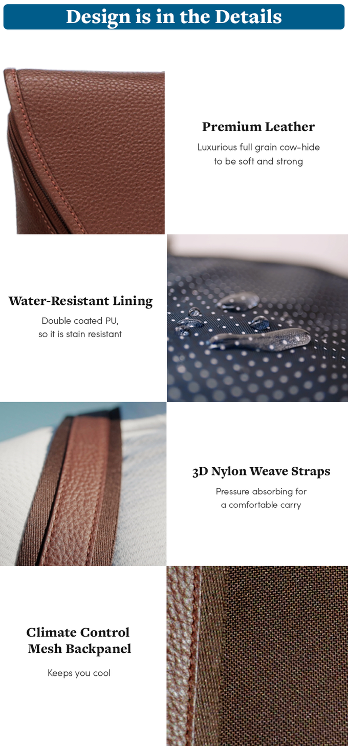 Wings - The Ultimate Everyday Leather Backpack | Indiegogo