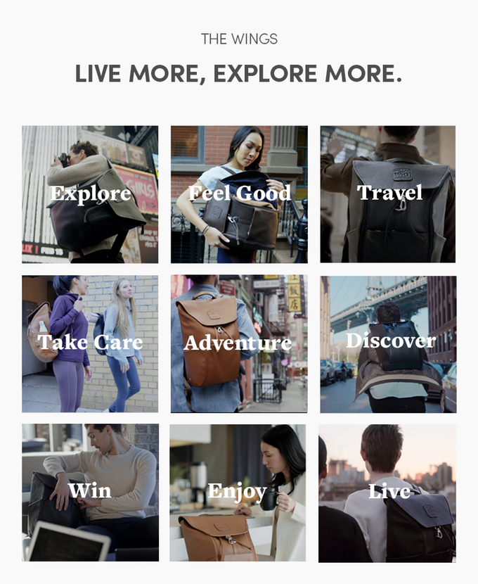 Wings - The Ultimate Everyday Leather Backpack | Indiegogo