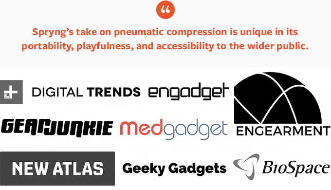 World’s Most Advanced Muscle Recovery Tool: SPRYNG | Indiegogo