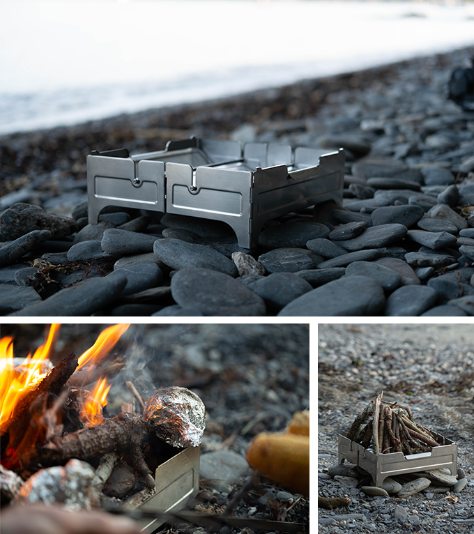 Fire Safe: A Portable Fire Pit by Wolf and Grizzly | Indiegogo