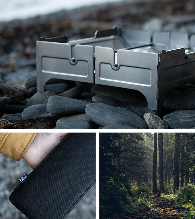 Fire Safe: A Portable Fire Pit by Wolf and Grizzly | Indiegogo