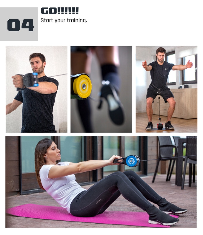 Handy Gym: Portable & Effective Inertial Training | Indiegogo