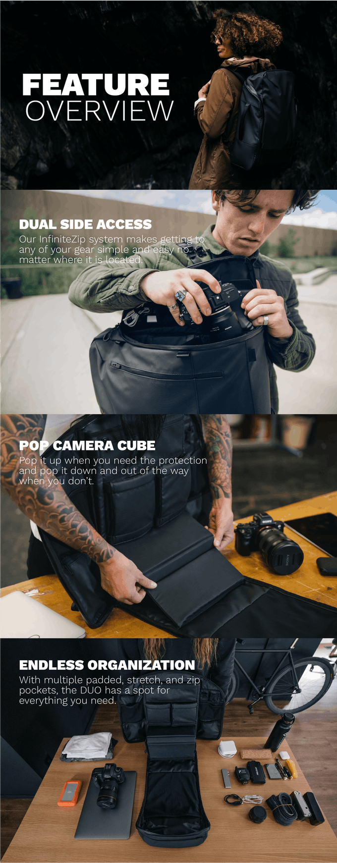The DUO Daypack - Daily Carry Elevated | Indiegogo