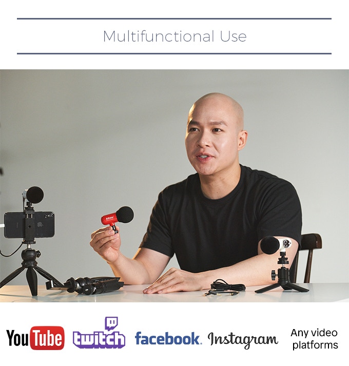Q Mic:The Mic With Rich Audio for Content Creators | Indiegogo