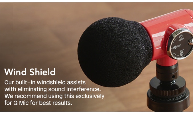 Q Mic:The Mic With Rich Audio for Content Creators | Indiegogo