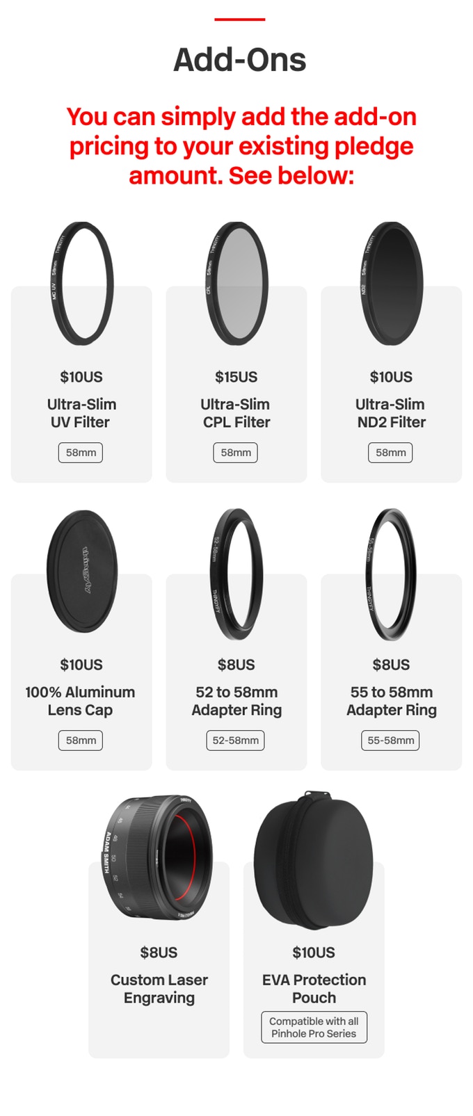 Pinhole Pro X: World's First Pinhole Zoom Lens | Indiegogo