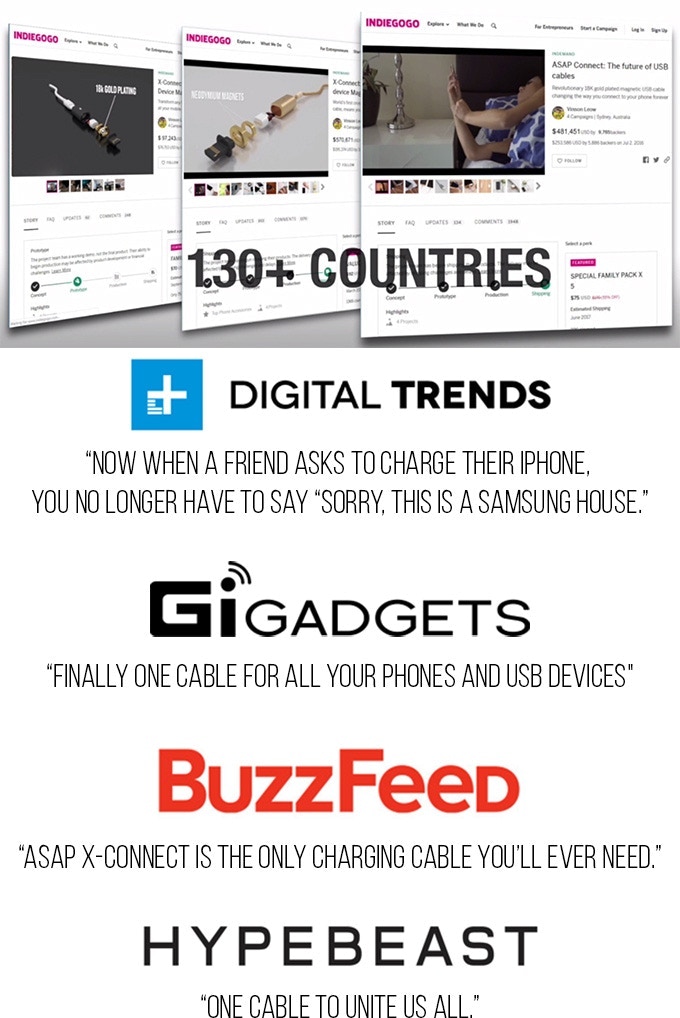 Infinity Cable: ONE Cable for all your devices | Indiegogo