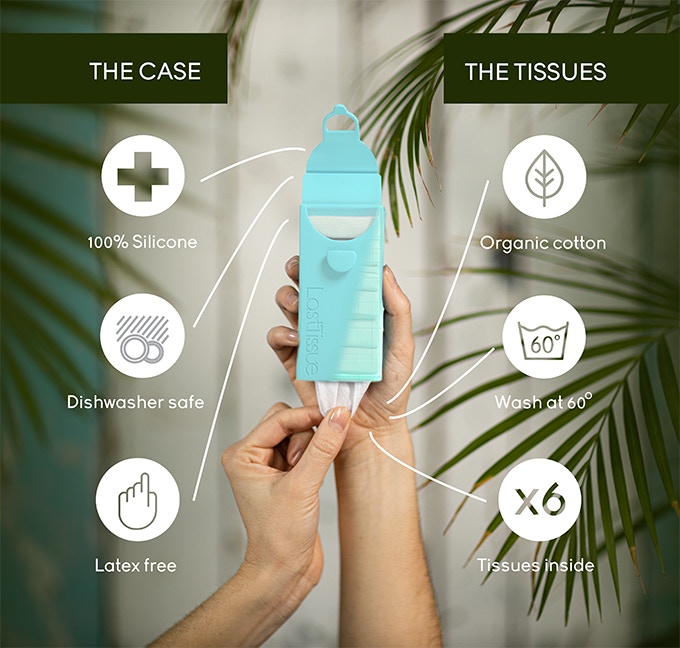 LastTissue - The Reusable Tissue Pack | Indiegogo