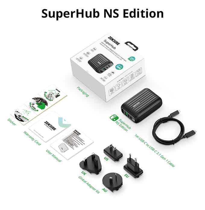 SuperHub: Charging, Data & Video Hub with Dual PD | Indiegogo