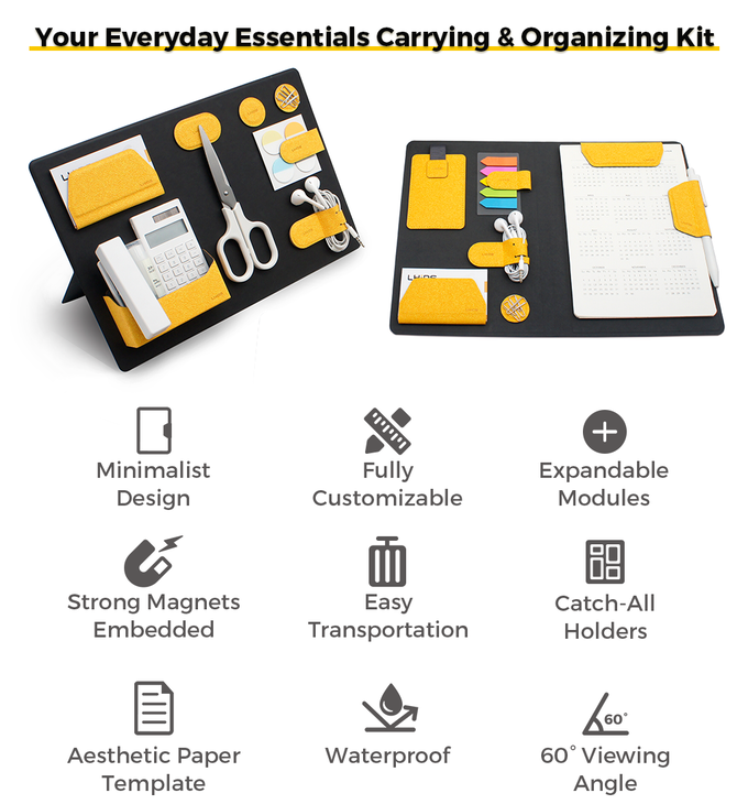 MagEasy: A Modular Magnetic Organizing Kit | Indiegogo