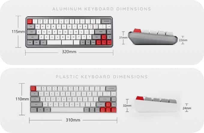 Epomaker GK68XS Bluetooth Mechanical Keyboard | Indiegogo