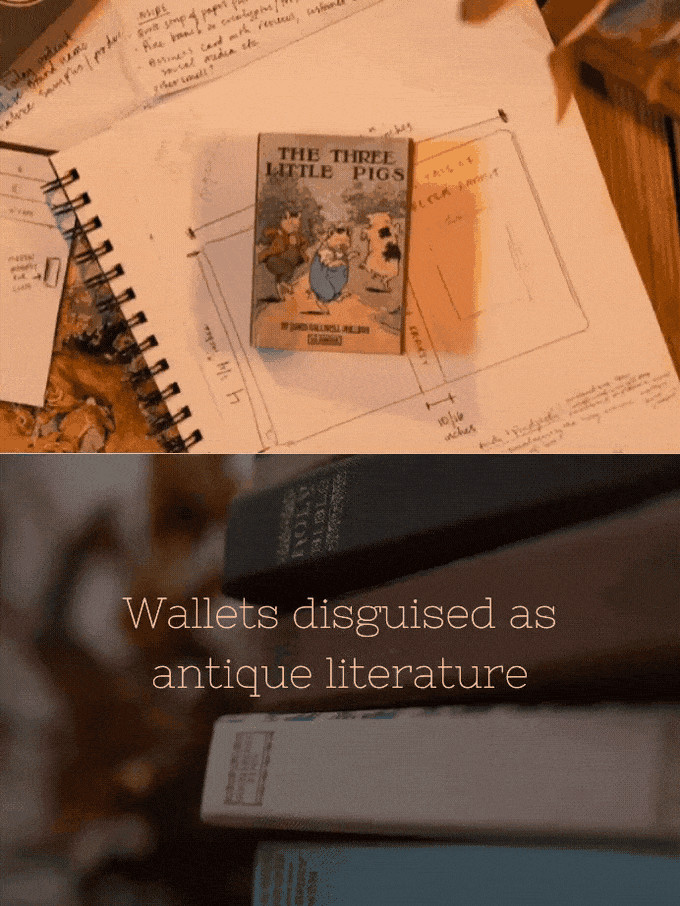 Novel bookwallets | Indiegogo